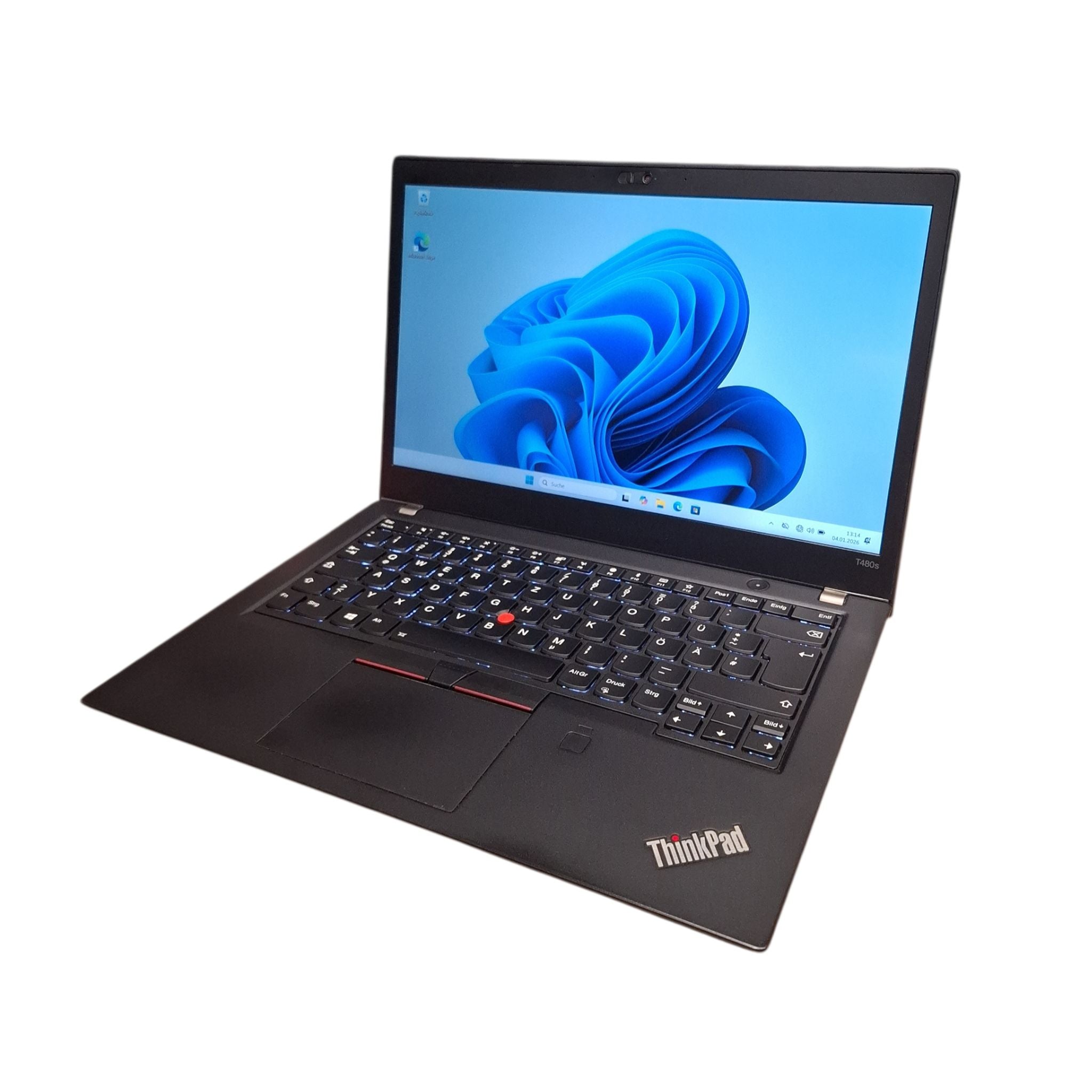 Lenovo ThinkPad T480s Intel Core i7 8650U 16GB RAM 256GB SSD Touch Win ...